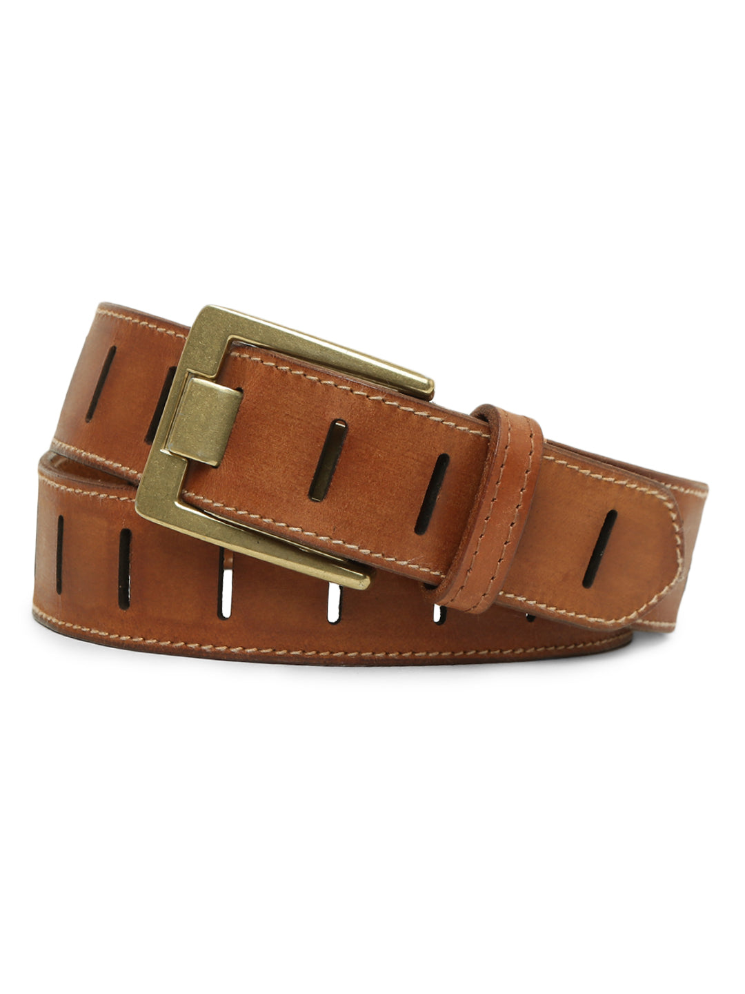 Leather Belt – Tan Handcrafted